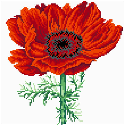 The Poppy - Bead Embroidery Kit – Beadsology